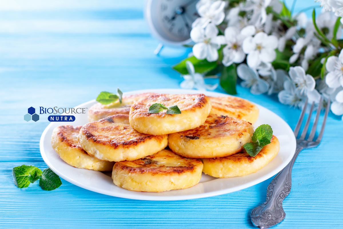 Weekly Wellness Recipe: Cottage Cheese Pancakes – BioSource Nutra
