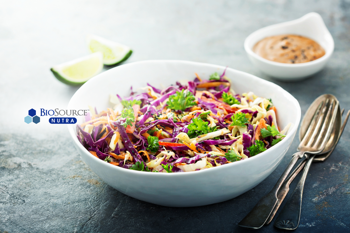 Weekly Wellness Recipe: Rainbow Citrus Slaw – BioSource Nutra